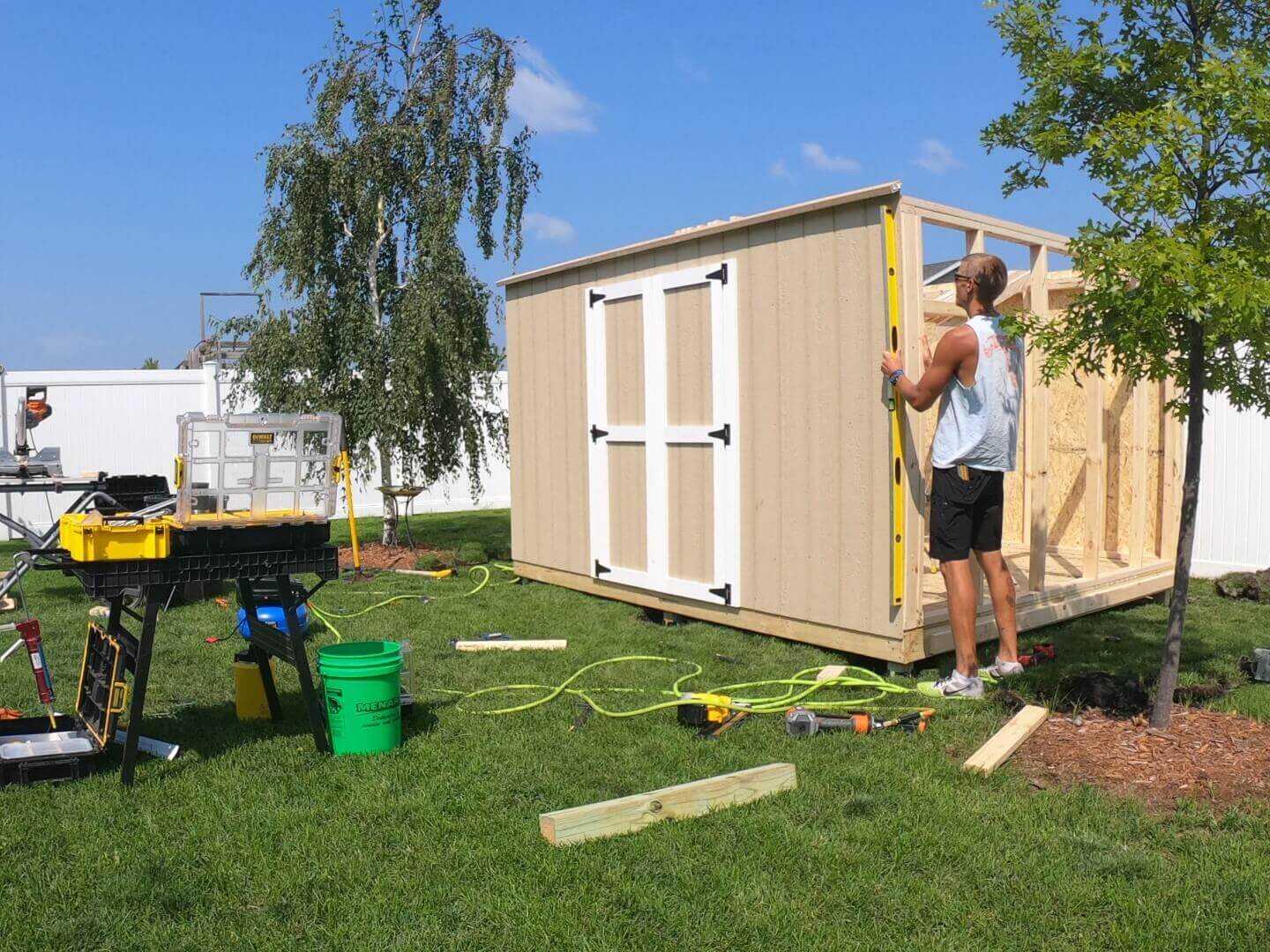 Fargo Shed - Custom Sheds Built on Site - SquareShed